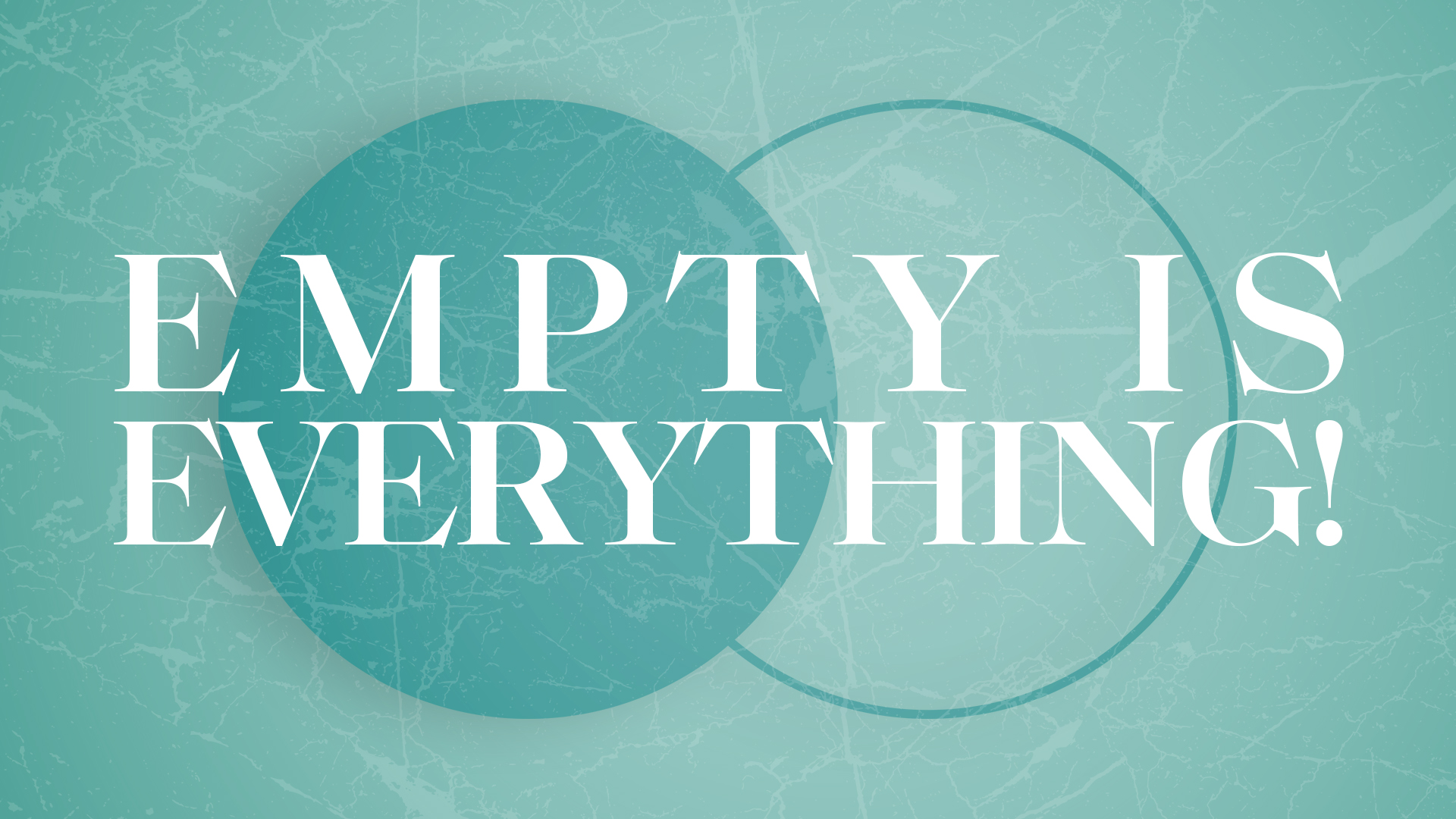 Empty is Everything - Trinity Methodist Church